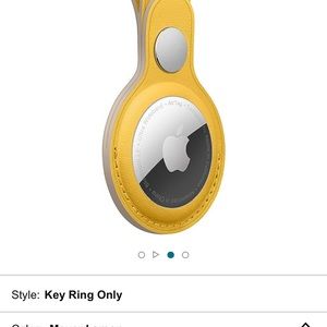 Apple | Cell Phones & Accessories | Nib Apple Airtag Only Leather Key ...